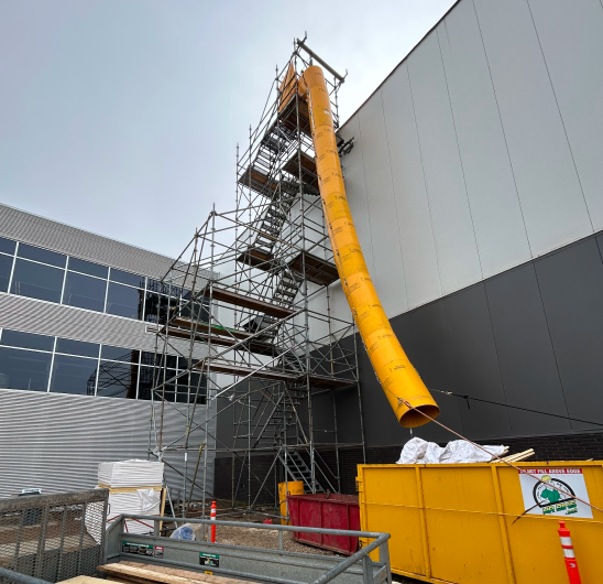 Debris & Garbage Chute Installation, Edmonton, Alberta and BC
